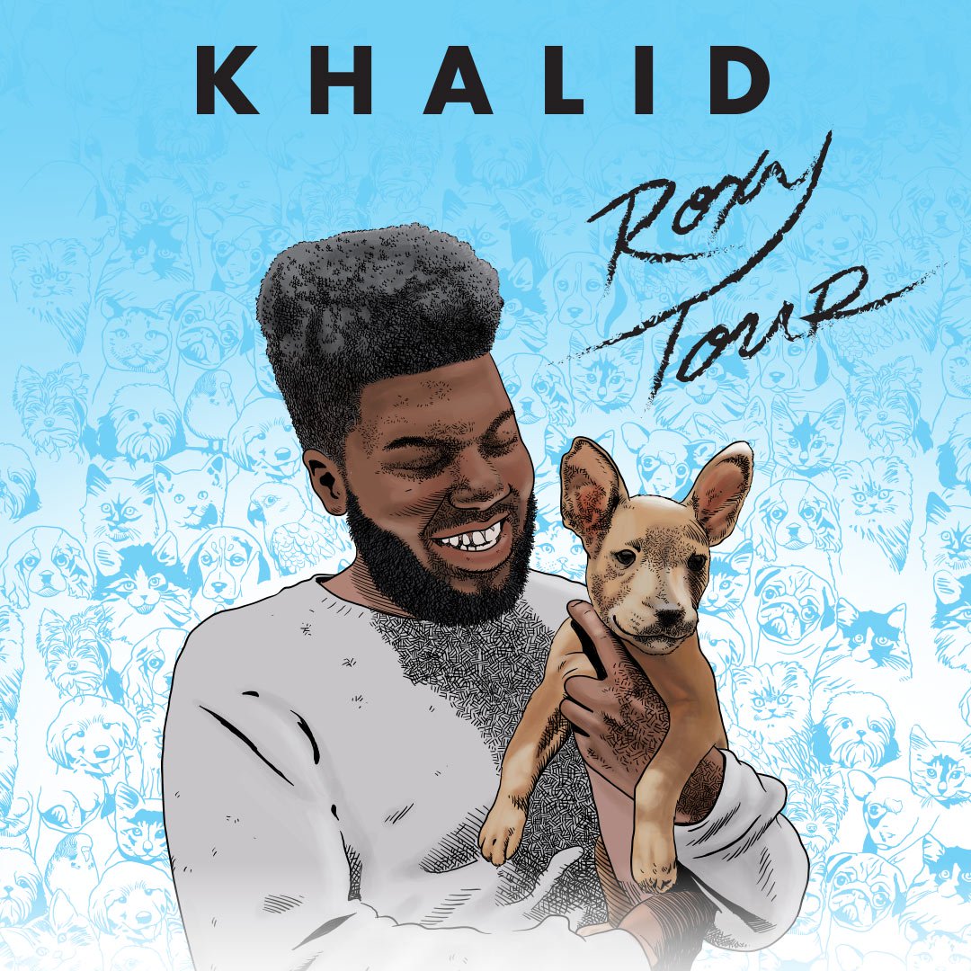 After a successful debut album, Khalid is back on tour!